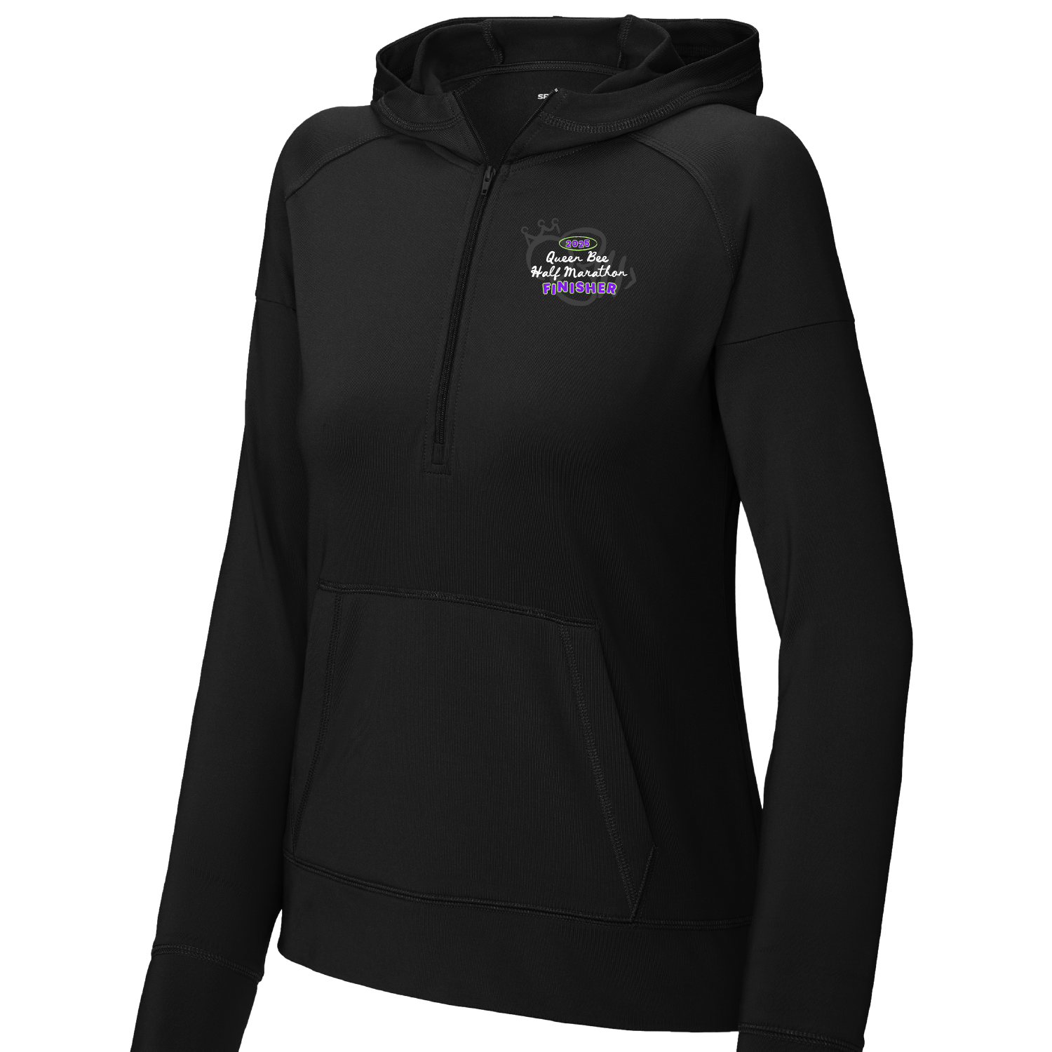 *Official* QB '25 Unisex Finisher Qtr. Zip Hoodie 01 - Half Marathon ...
